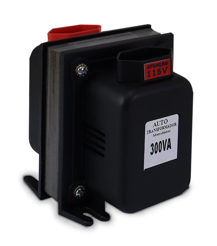 Autotrafo Mono 2P+T Fator de Carga 0,50 | Plugue 10A 300VA