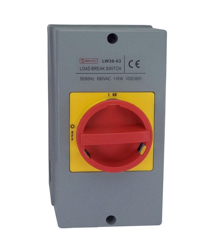 Chave Rotativa Tripolar c/Caixa | Liga/Desliga | LW30 63A