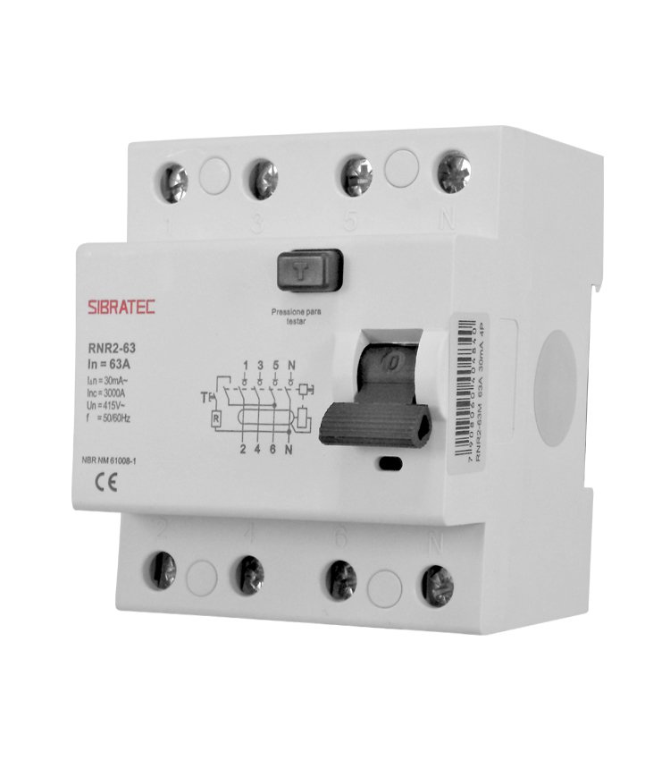 Interruptor Diferencial Residual DR | Tetrapolar 63A | 30mA