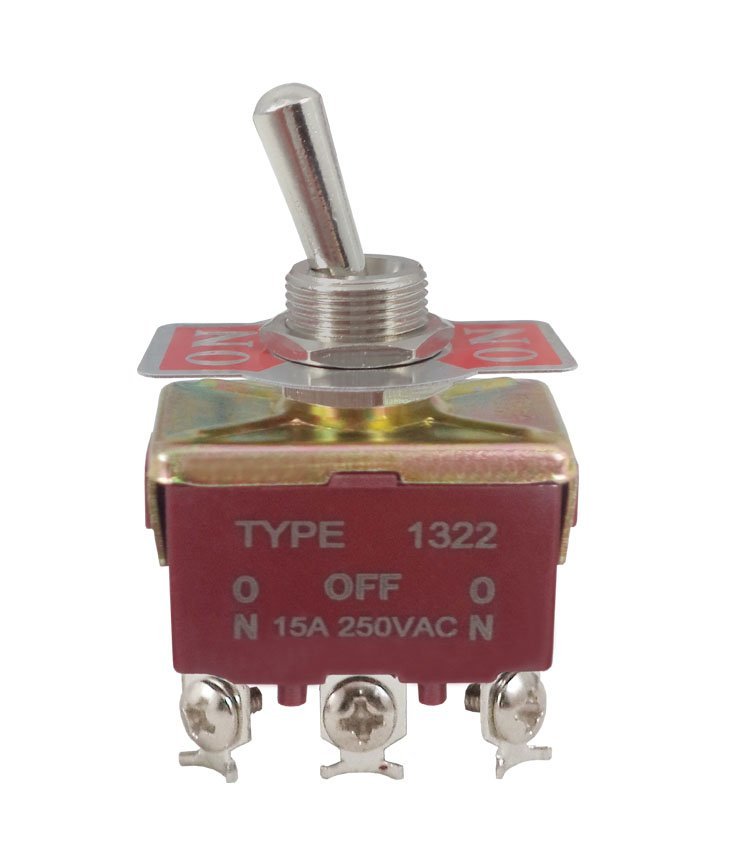 Chave Tipo Alavanca - Liga/Desliga/Liga - 3 Posições - Conexão para ...