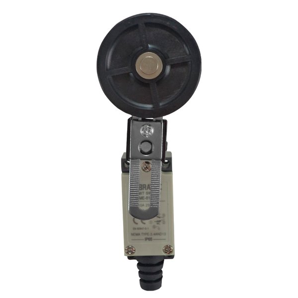 Chave Fim de Curso Metálico 1NA+1NF | ME8108L Roldana Ajustável