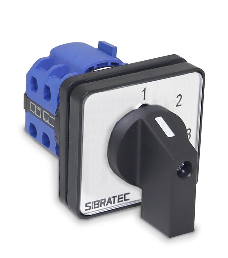 Chave Rotativa Seletora Unipolar 20A | LW28-20 3 Posições