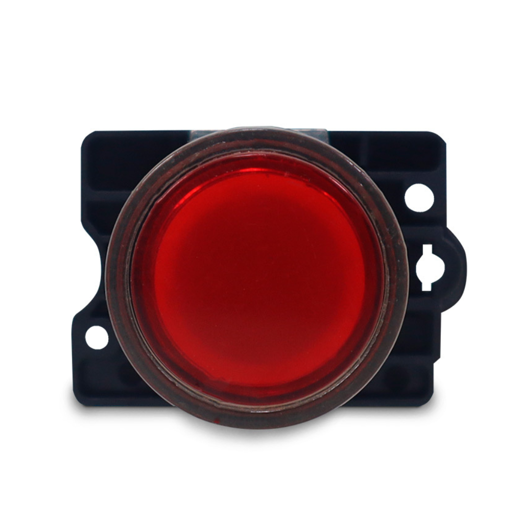 Kit Botão de Impulso Iluminado | EW3461 220Vca 1NF | Vermelho