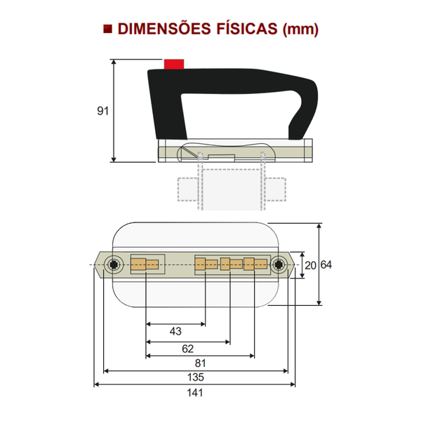 Saca Fusíveís NH-00 até NH-04