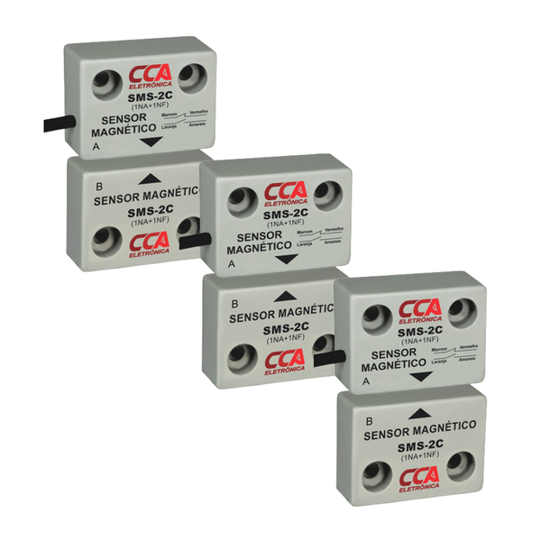 Kit Sensor Magnético de Proximidade | 1NA+1NF