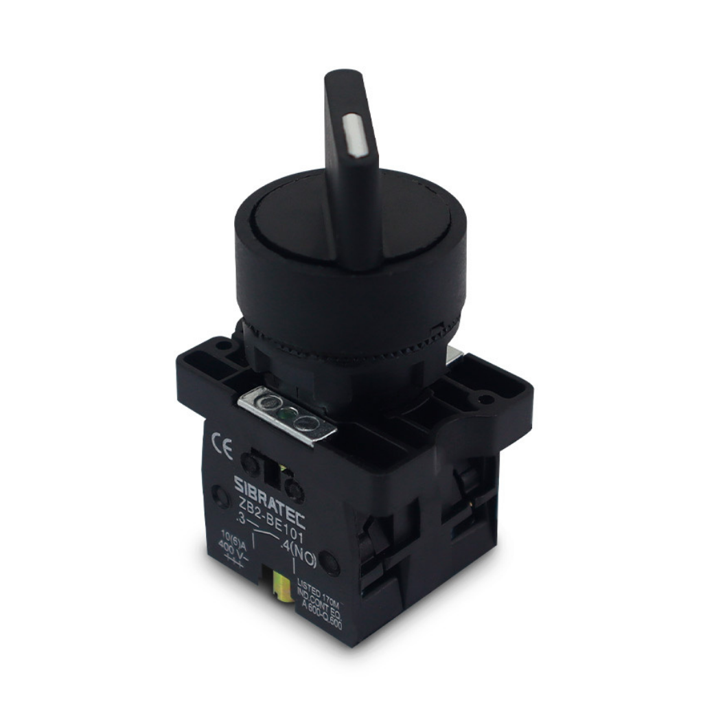 Chave Seletora Plástica ED33 3 Posições 2NA