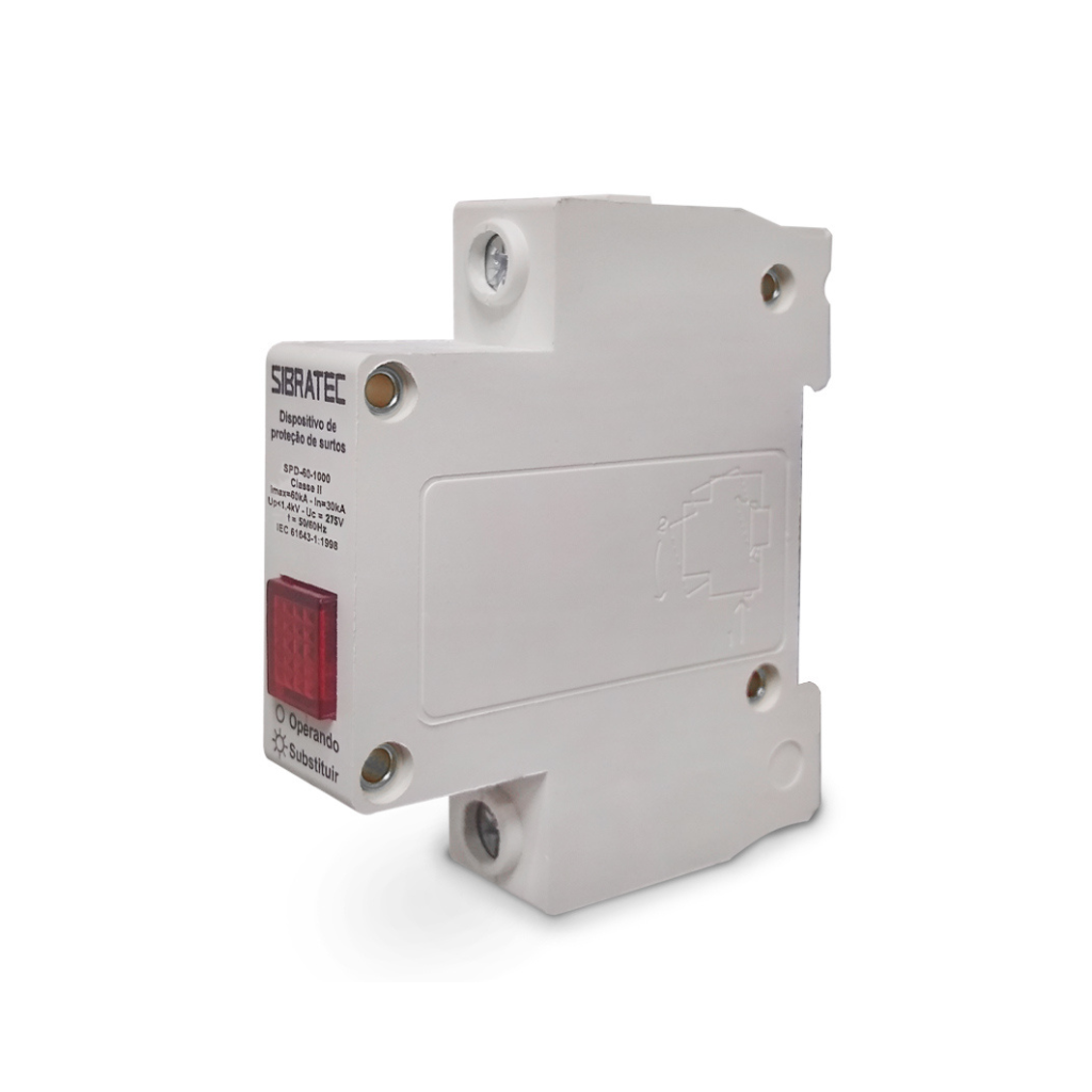 DPS Protetor de Surto Monopolar | 30-60KA 275V | Classe II