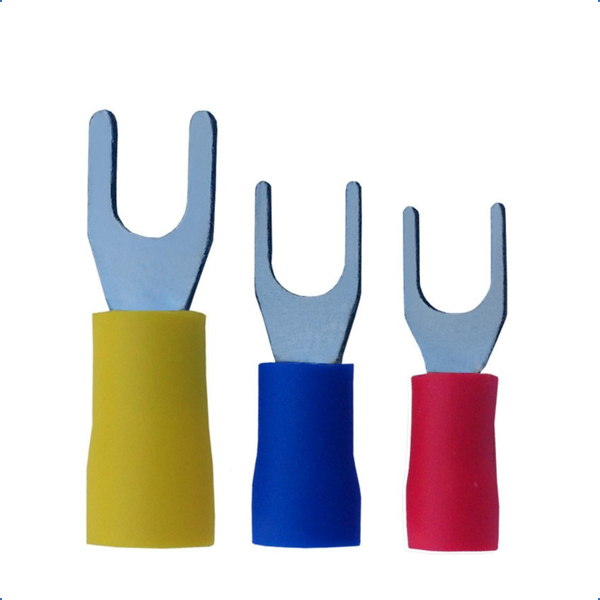 Kit Terminal Pré-Isolado SV Forquilha 12mm | Cabo 4 e 6mm²