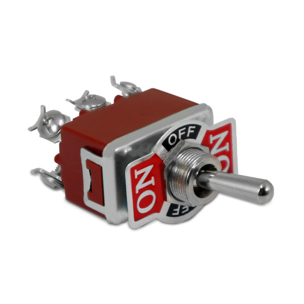 Chave Alavanca | Liga/Desliga/Liga | Parafuso | 1322B | 2 Polos