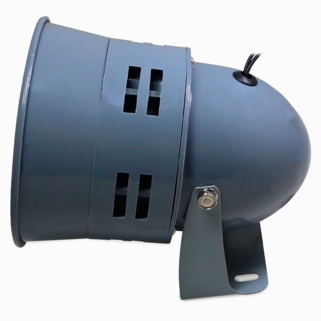Sirene Industrial 220Vca | 110 Decibéis | Diâmetro 12,8cm