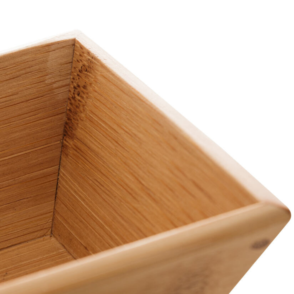 Mini Bowl Bambu Quadrado - 8 cm