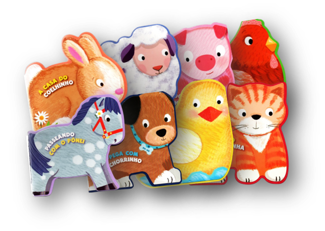 COLEÇÃO ANIMAIZINHOS CARINHOSOS