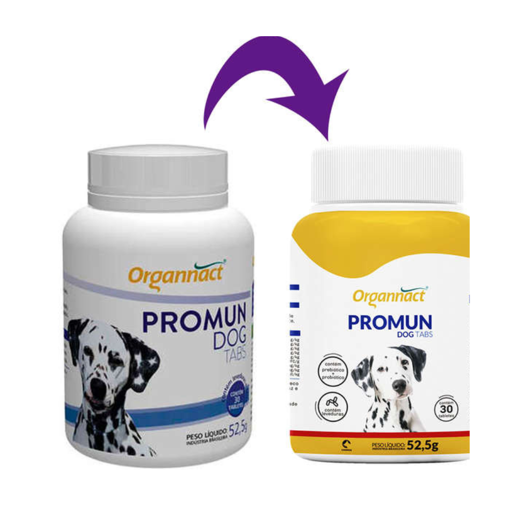 Suplemento Organnact Promun Dog Tabs