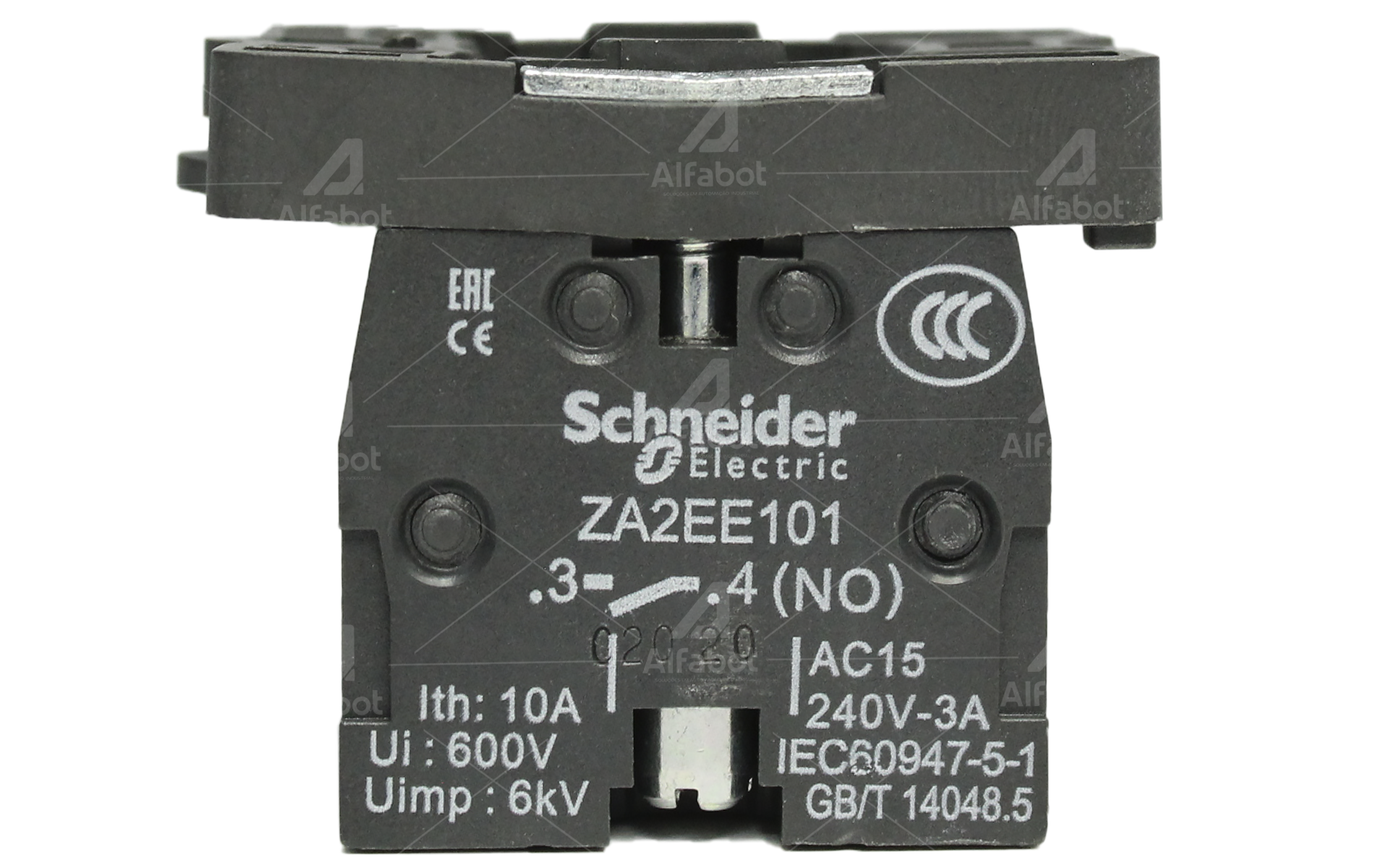 Chave Seletora 22mm 3 Posições Fixas com chave 2NA (Retirada Centro ...