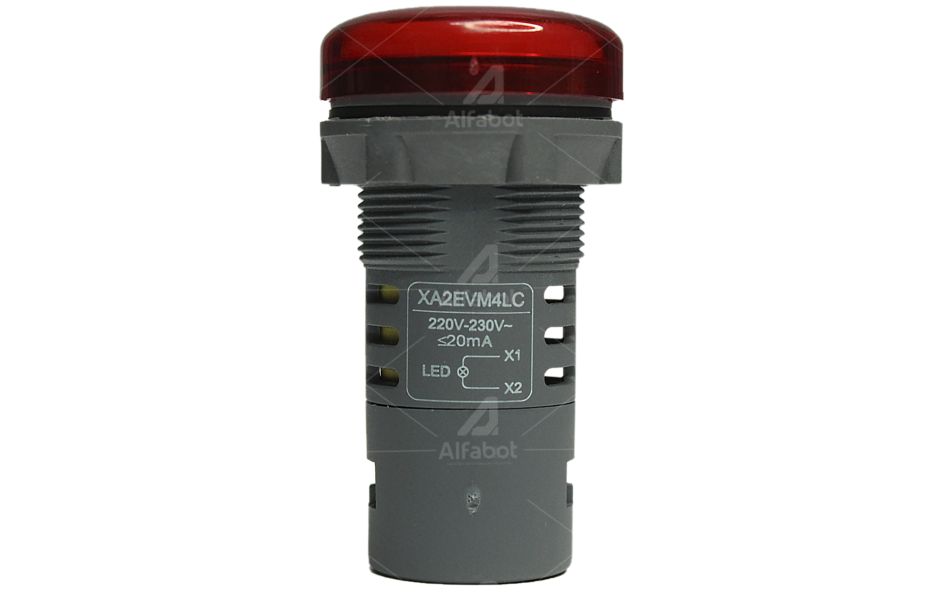 Sinaleiro Schneider Led Vermelho 22mm 220VCA