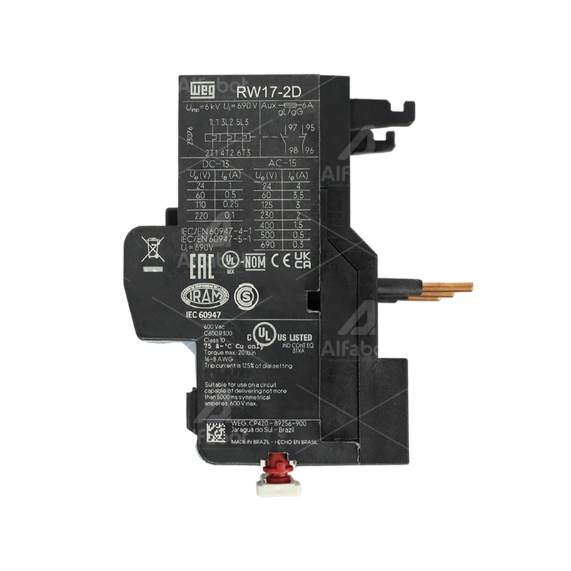 Relé Térmico Sobrecarga RW17-2D3-U023 15 - 23A