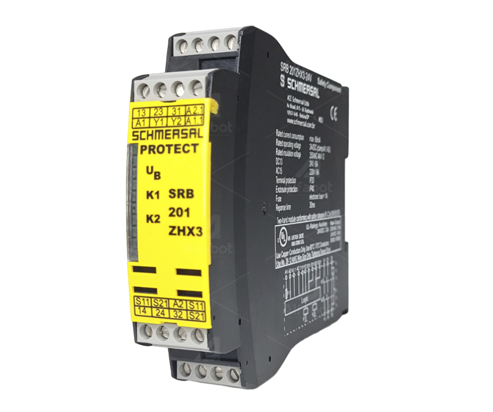 Relé de Segurança Schmersal SRB 201 ZHX3 24VDC