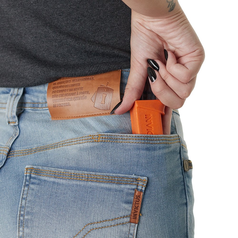 Calça Jeans Feminina INVICTUS Victory - Azul Artico