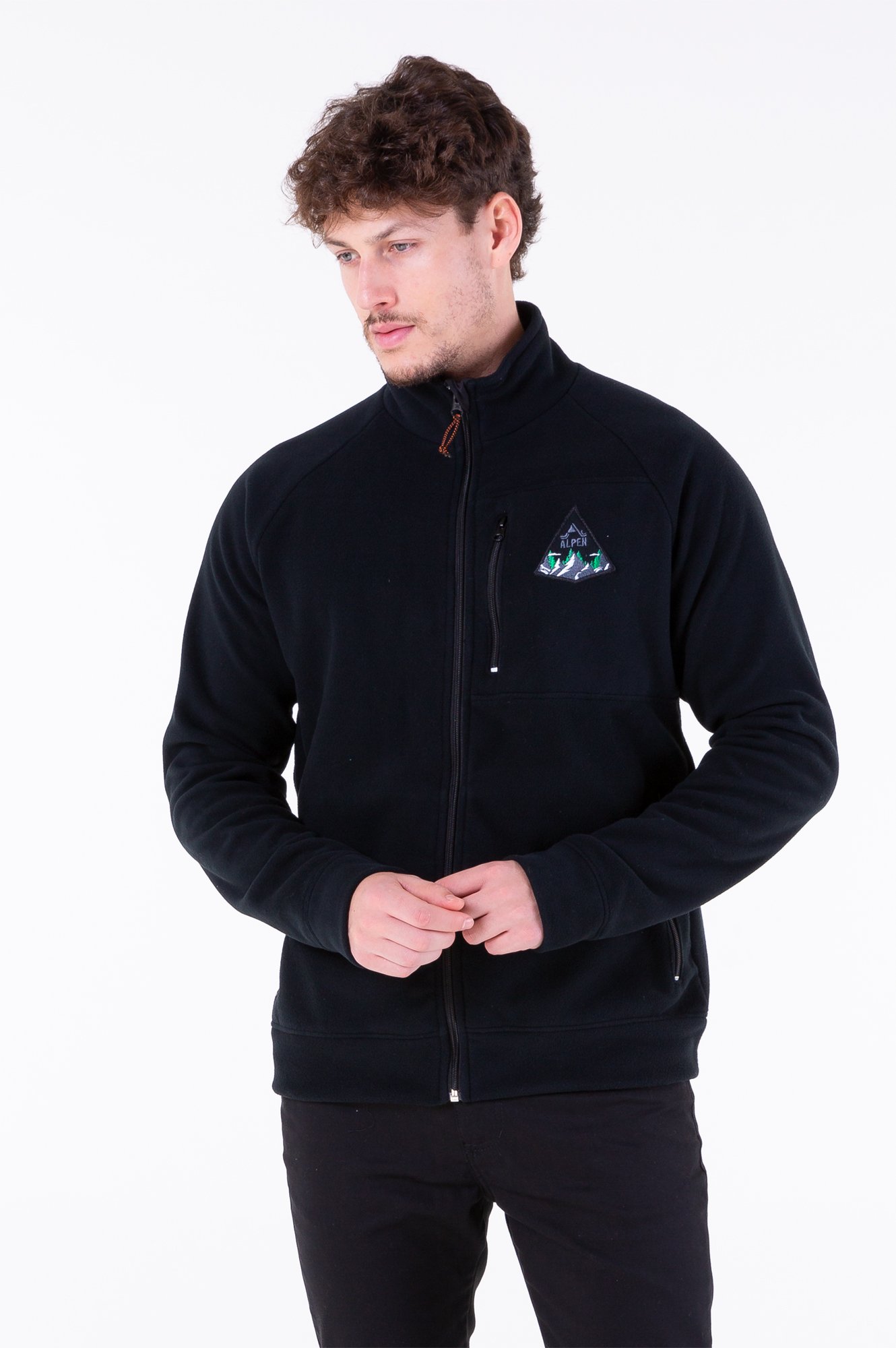 Jaqueta Fleece Patch Masculina Alpen