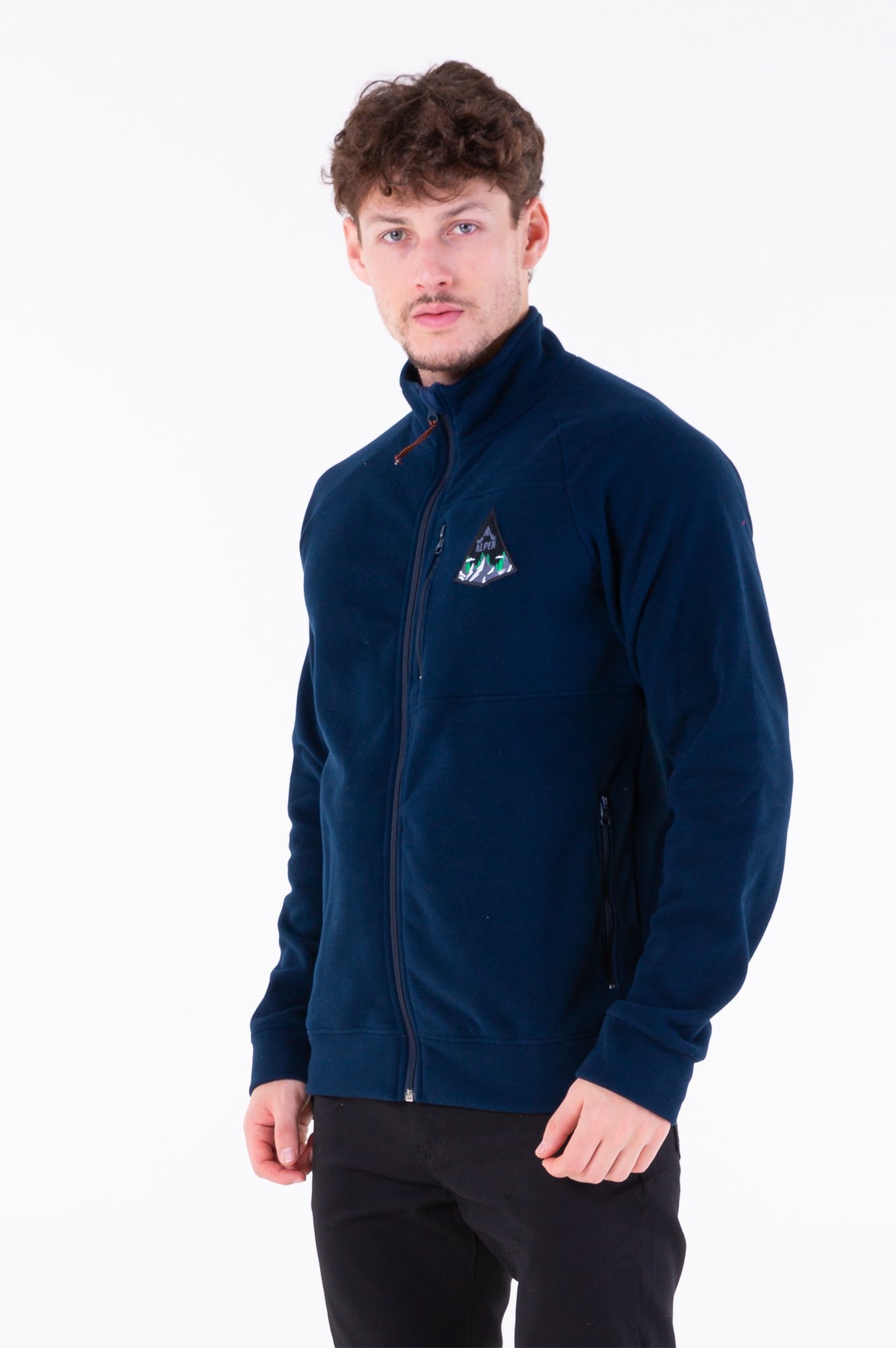 Jaqueta Fleece Patch Masculina Alpen