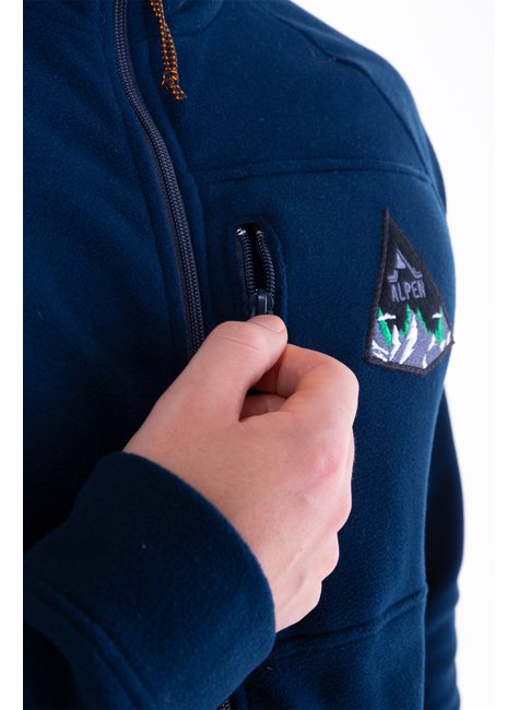 Jaqueta Fleece Patch Masculina Alpen