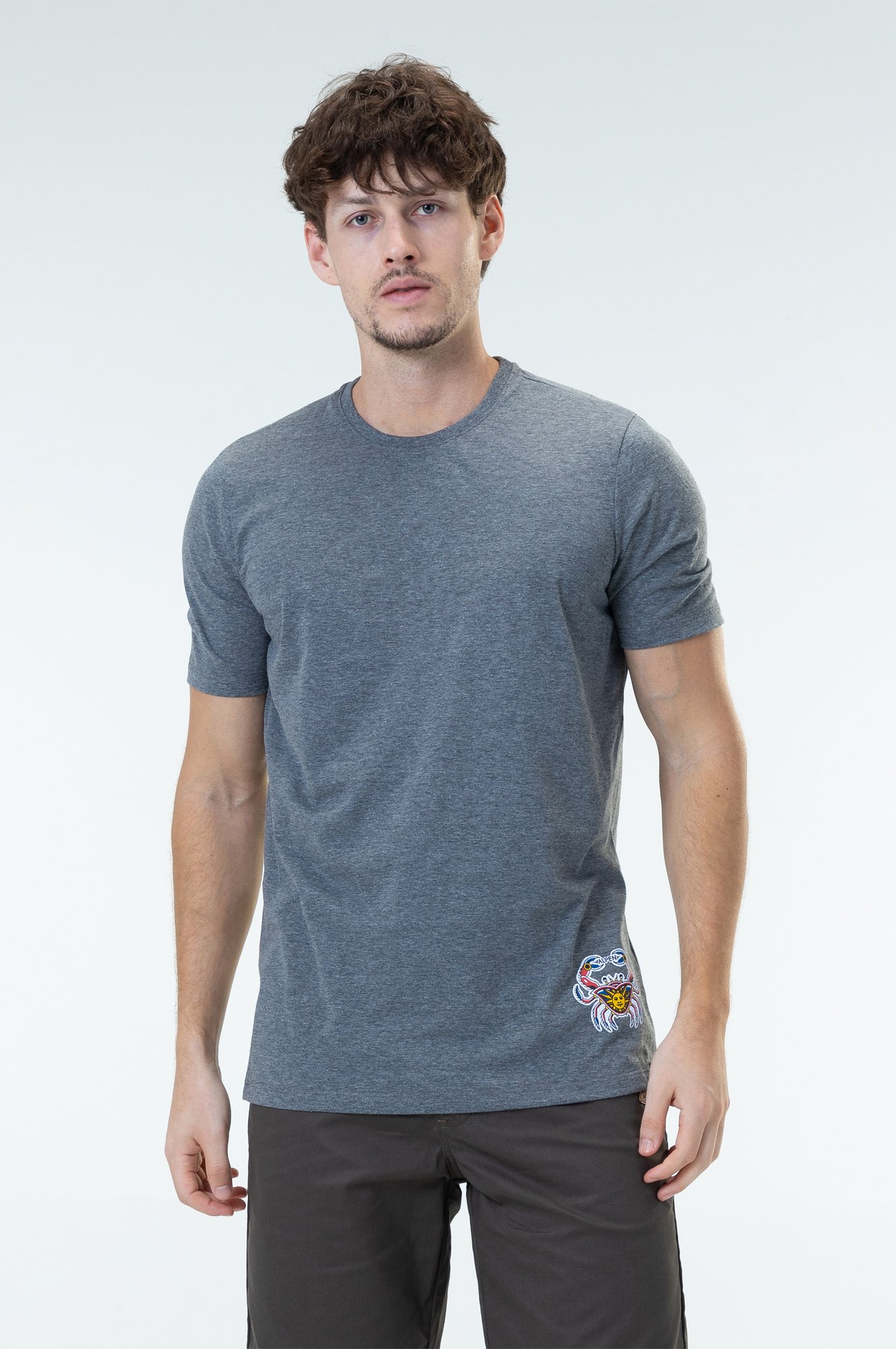 CAMISETA PENTEADA HALF CRAB MASC ALPEN