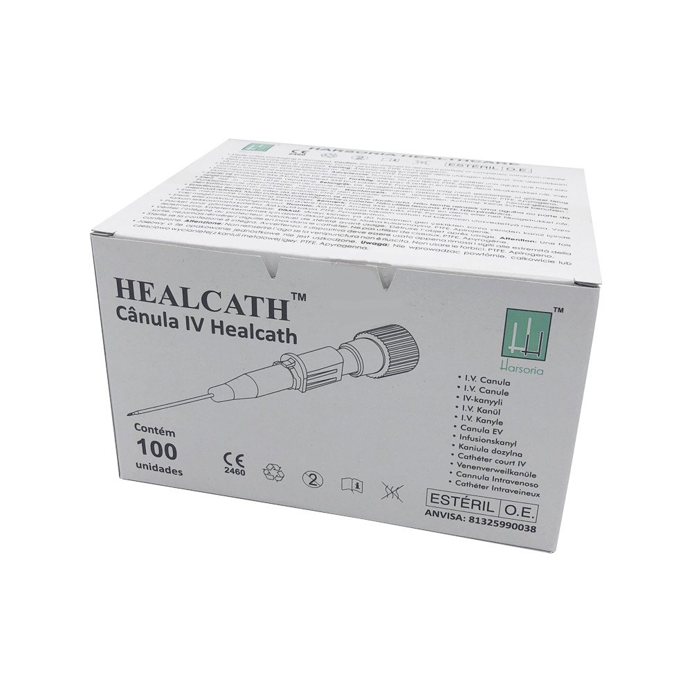 Cateter Intravenoso - Harsoria (Healcath) - 22G "Azul"
