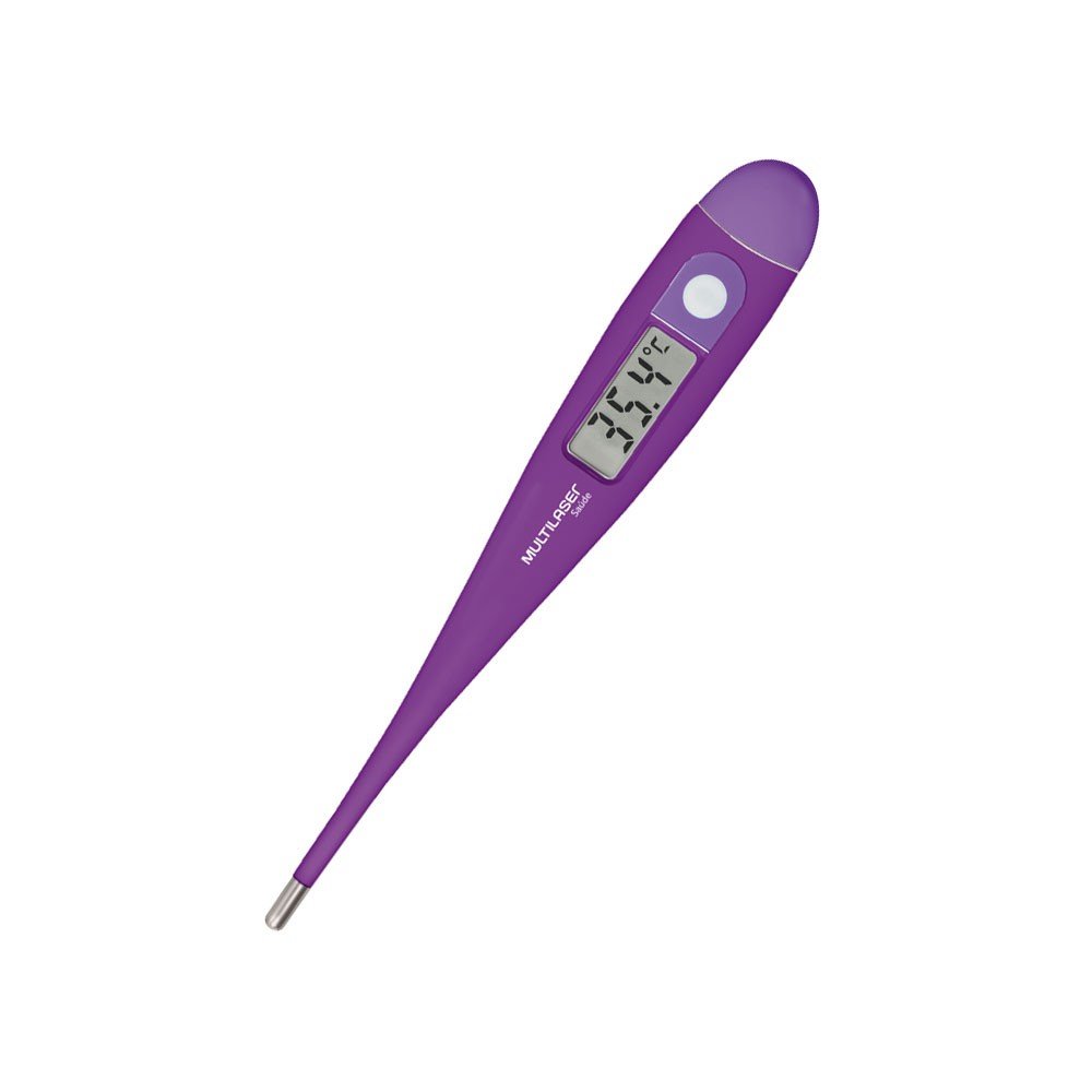 Termômetro Clínico Digital - Colors - Multilaser - Roxo