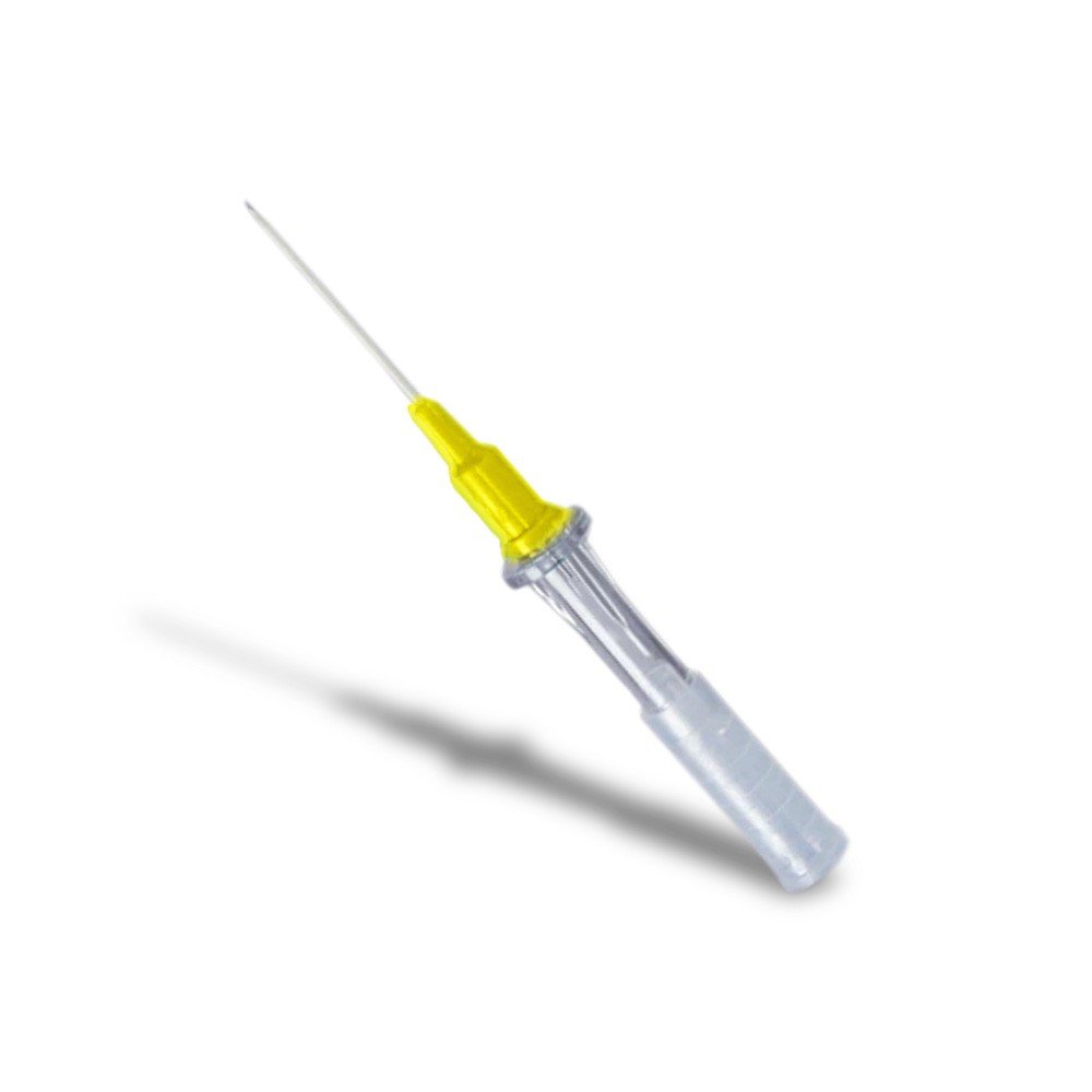 Cateter Intravenoso Angiocath Caixa Com 200 - BD - 24G "Amarelo"