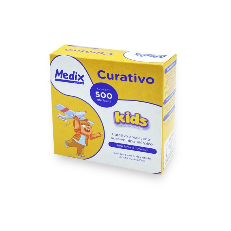 Curativo Pós Coleta Infantil Com 500 - Medix