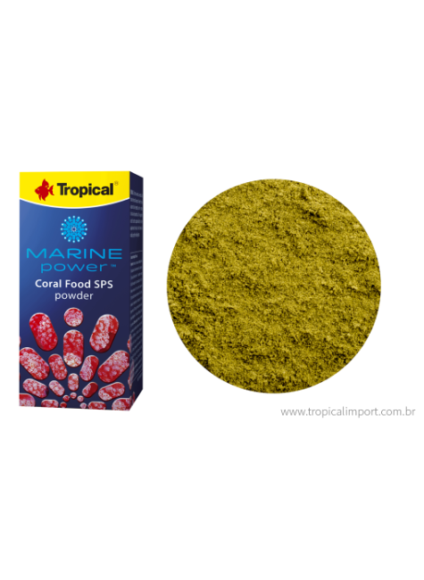 RAÇÃO PARA CORAIS - MARINE POWER CORAL FOOD SPS POWDER