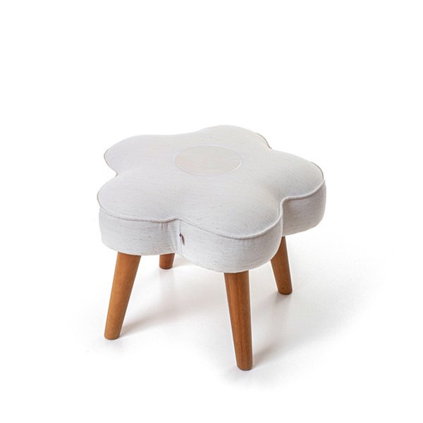 Pufe Primavera 100A Linho Cru