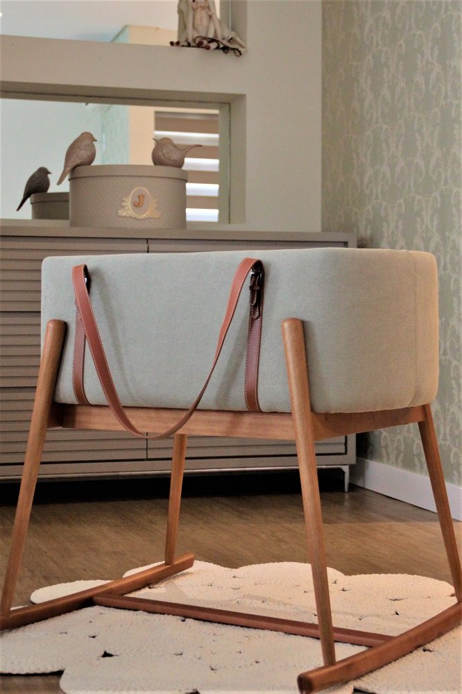 Berço Moisés Removível com Balanço