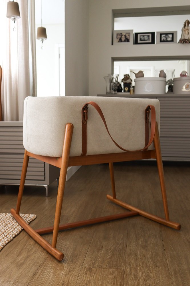 Berço Moisés Removível com Balanço