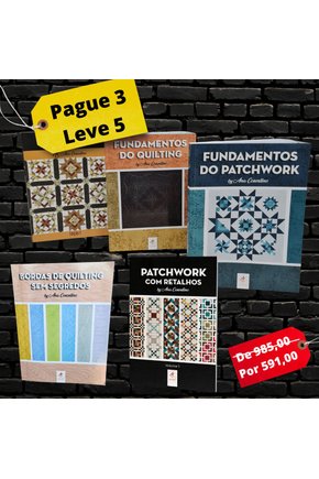 Livro Patchwork Com Retalhos - Ana Cosentino