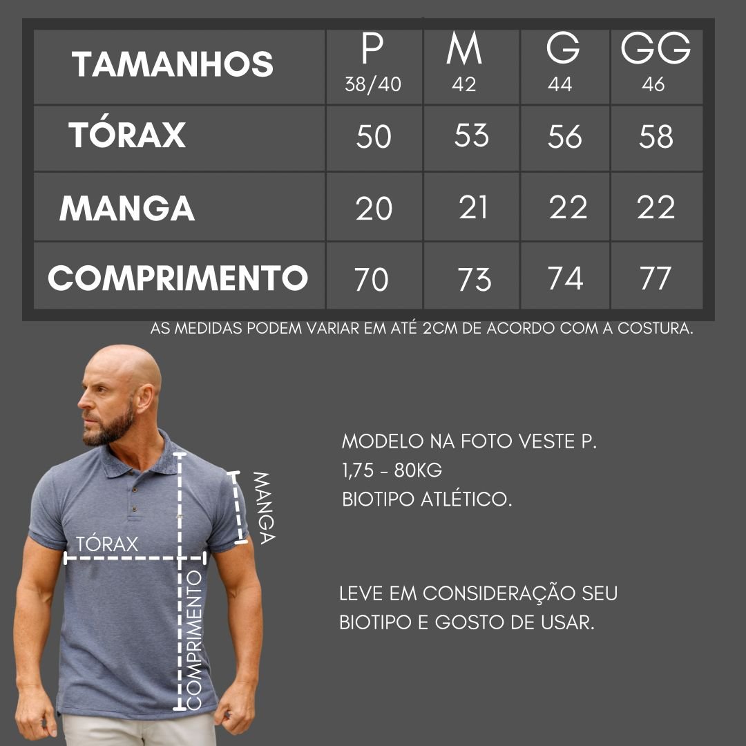 Camisa Polo Avelã - Anarhu