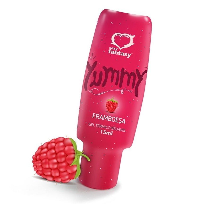 Gel Térmico Comestível Yummy 15ml Sexy Fantasy Aninha Intimates