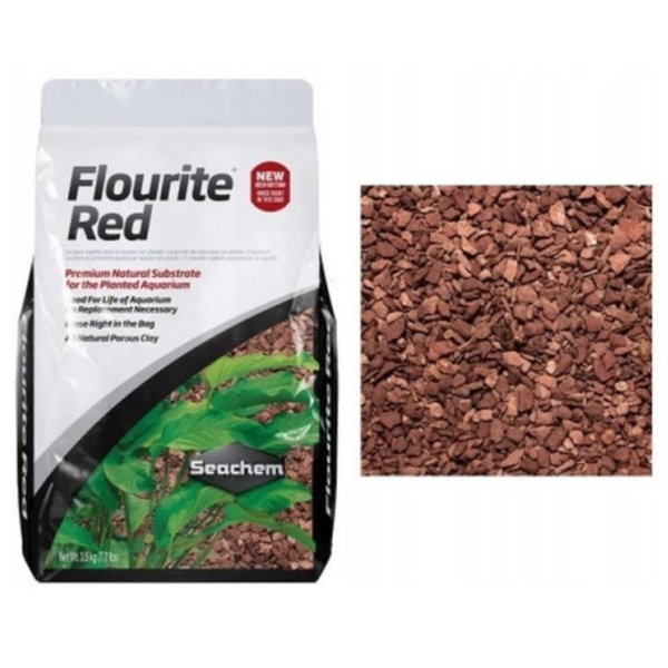 Substrato Flourite Red Seachem 3,5Kg