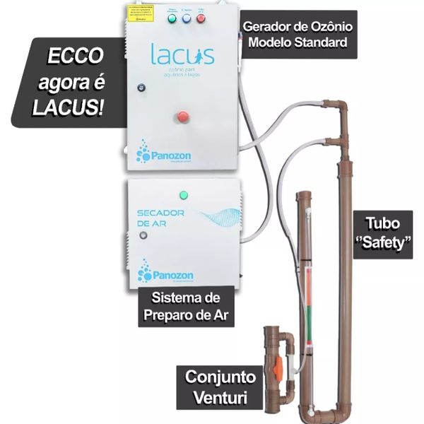 Gerador De Ozônio Lacus Standard 300