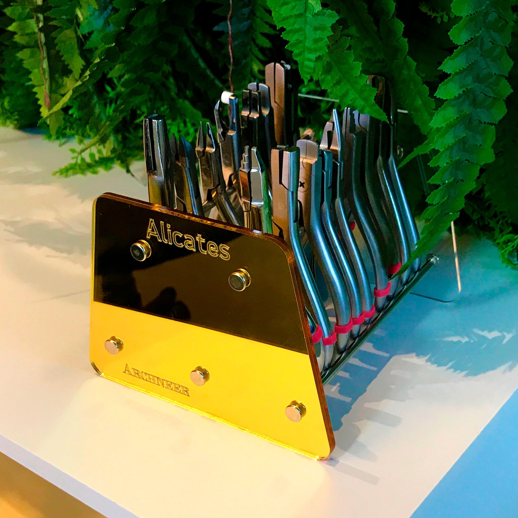 Porta Alicates Ortodônticos Triangle - Organizador Premium Archneer