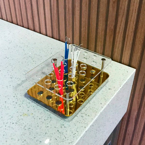 Porta Elástico Bengalinha Ortodôntica - Suporte Organizador Premium ...