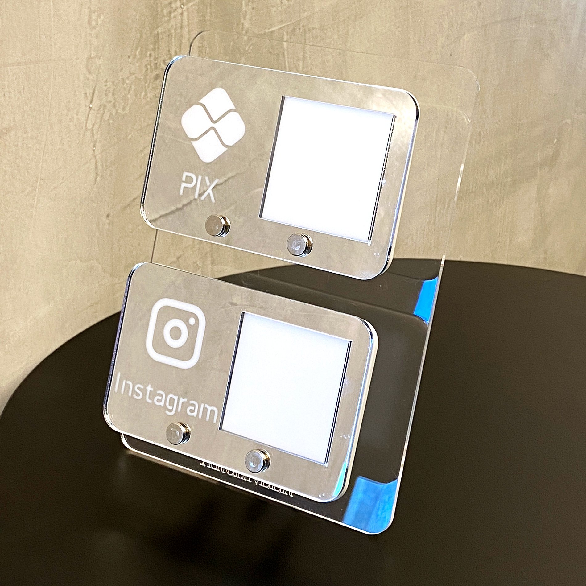 Placa QR Code Pix - 2 Módulos | Archneer