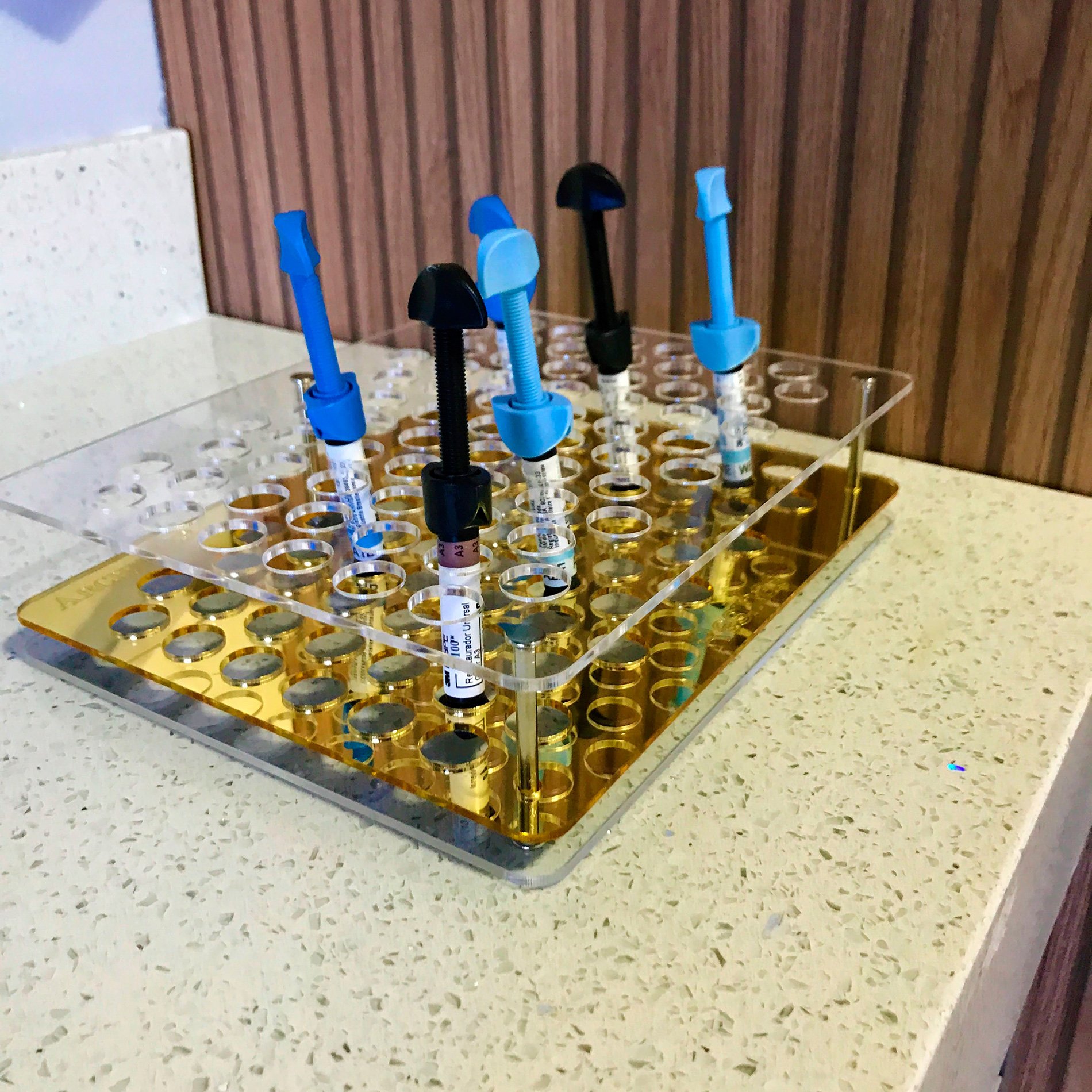 Porta Resinas - Suporte Dispenser - Organizador Premium Archneer