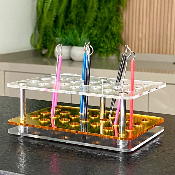 Porta Elástico Bengalinha Ortodôntica - Suporte Organizador Premium ...