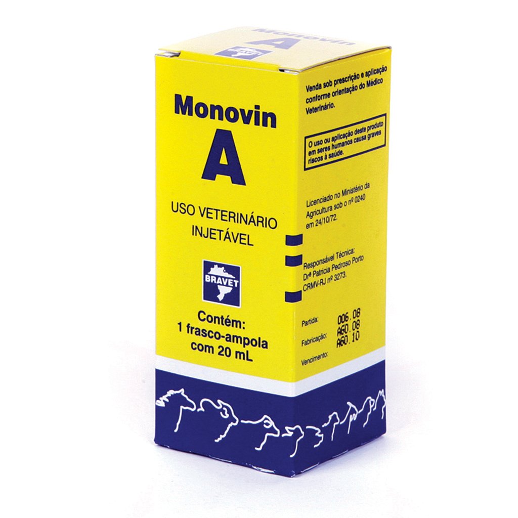 Monovin Vitamiona A 20mL Bravet - Promoção Compre Agora