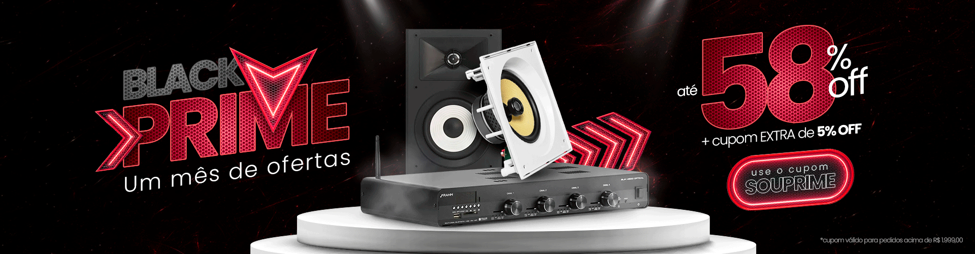 Audio Prime: Som Ambiente e Home Theater - Audio Prime