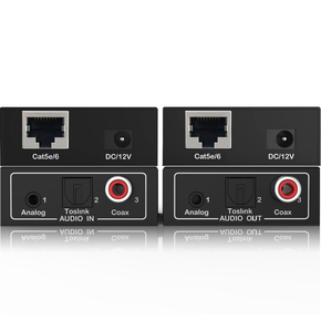 Extensor de Áudio Digital e Conversor de áudio Analógico e digital 450 ...