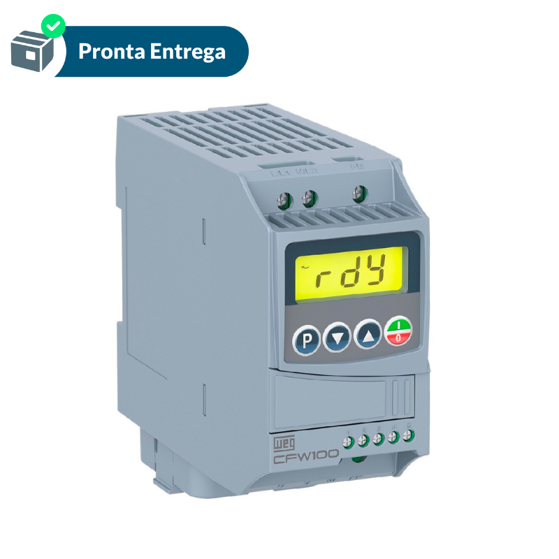 Inversor WEG CFW100 0,5CV 2,6A 200-240V mono G2 - 14248097