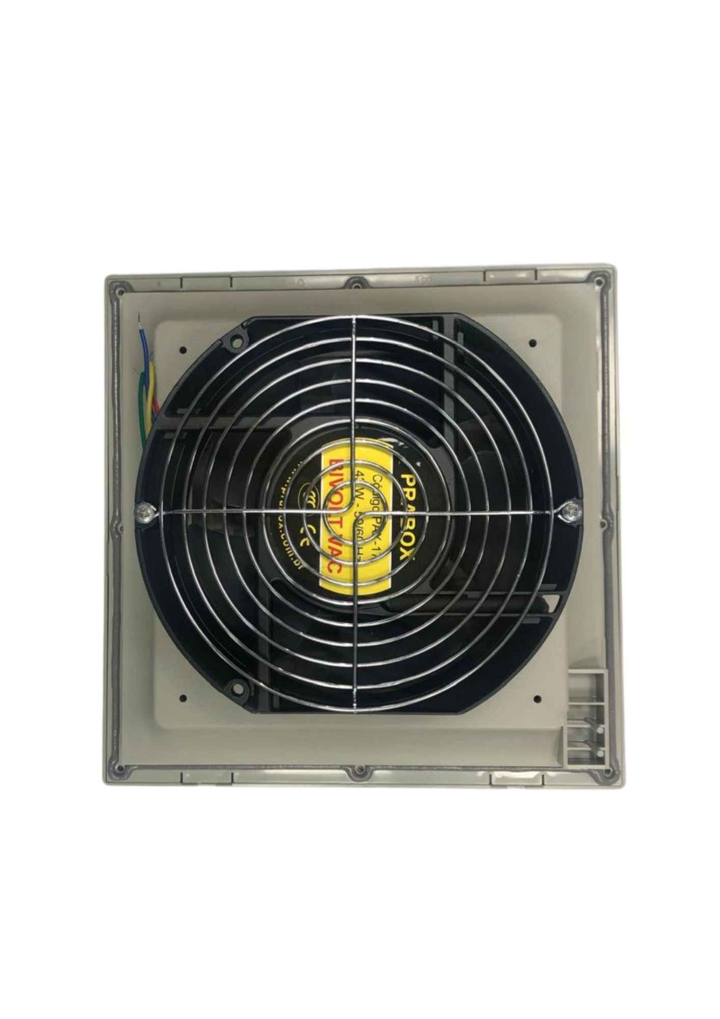Ventilador/Exaustor PRABOX Kvs-25-230-r32 255x255 265m³/h 230v ip54 Ral7032