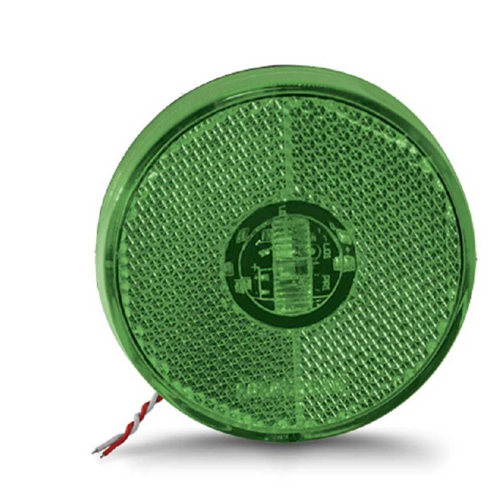 Lanterna Lateral LED Bivolt Redonda C/Fios - DSM2PL057800